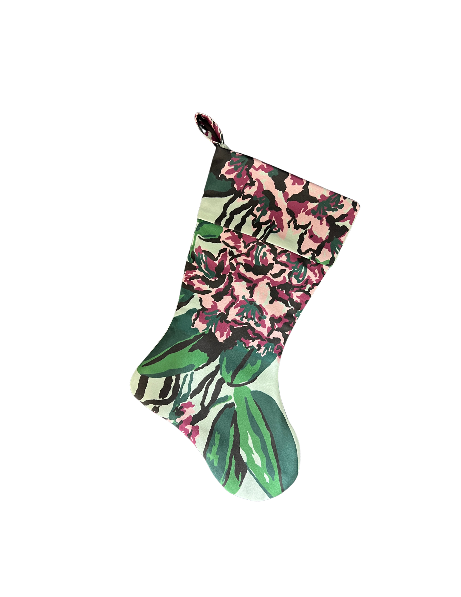 Rhododendron Christmas Stocking – Dorothy Draper Home