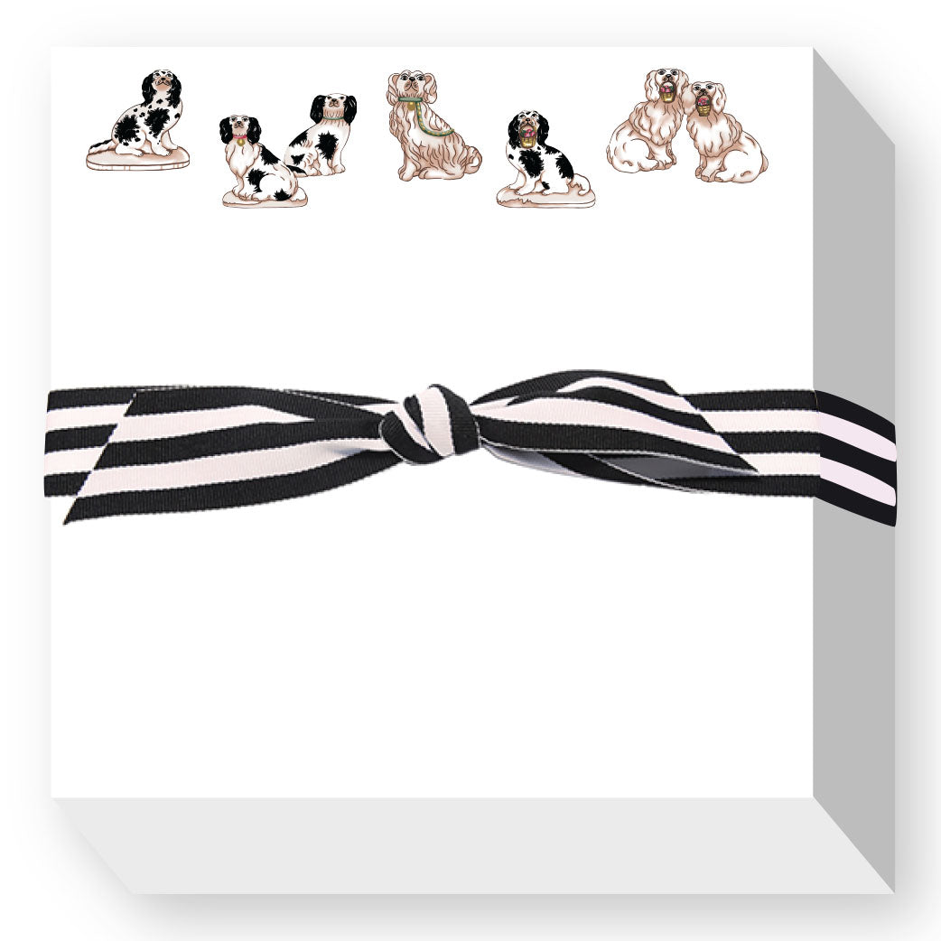 Staffordshire Dogs Notepad – Dorothy Draper Home