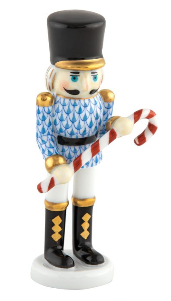 Herend Nutcracker With Candy Cane – Dorothy Draper Home