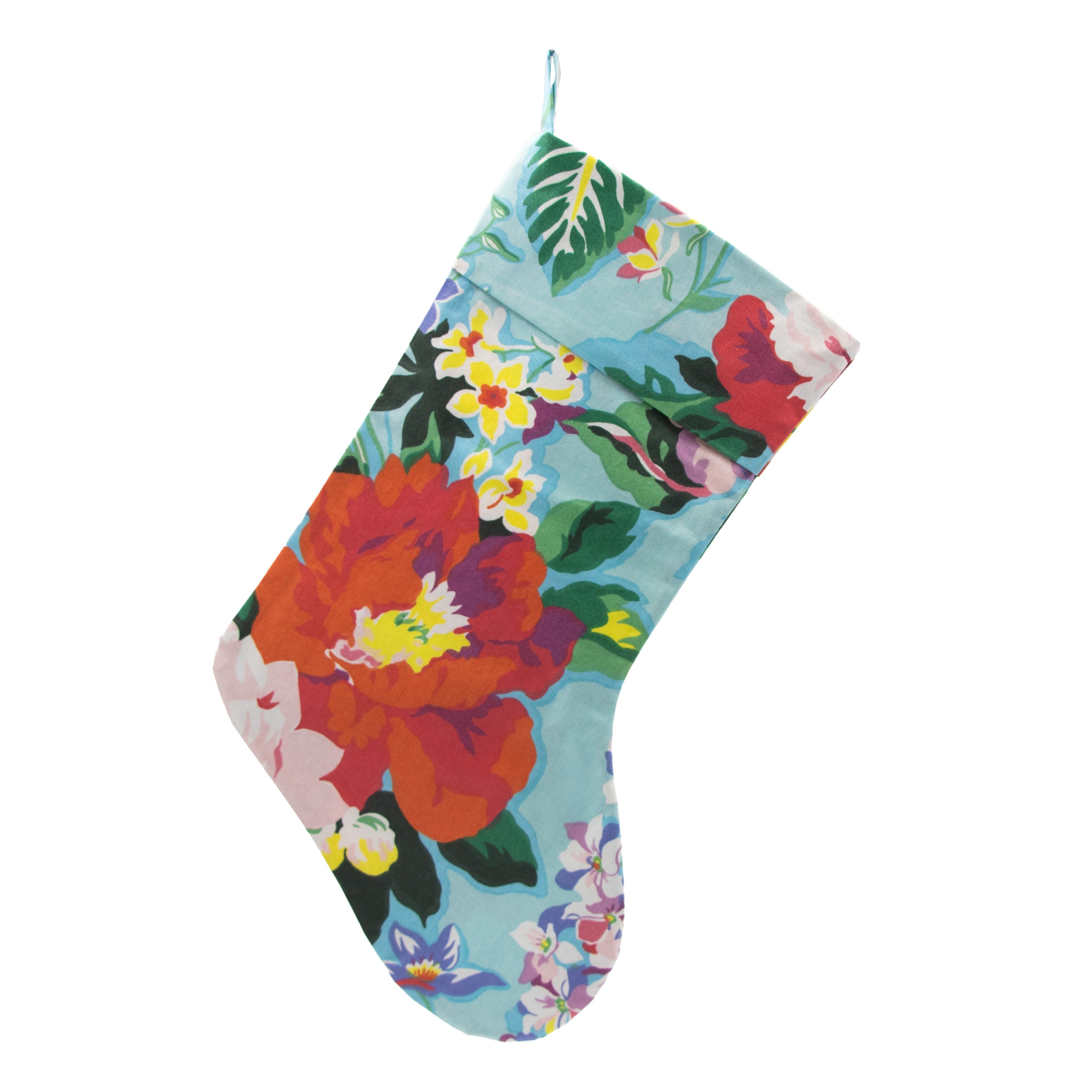 Shannongrove - Blue Christmas Stocking – Dorothy Draper Home