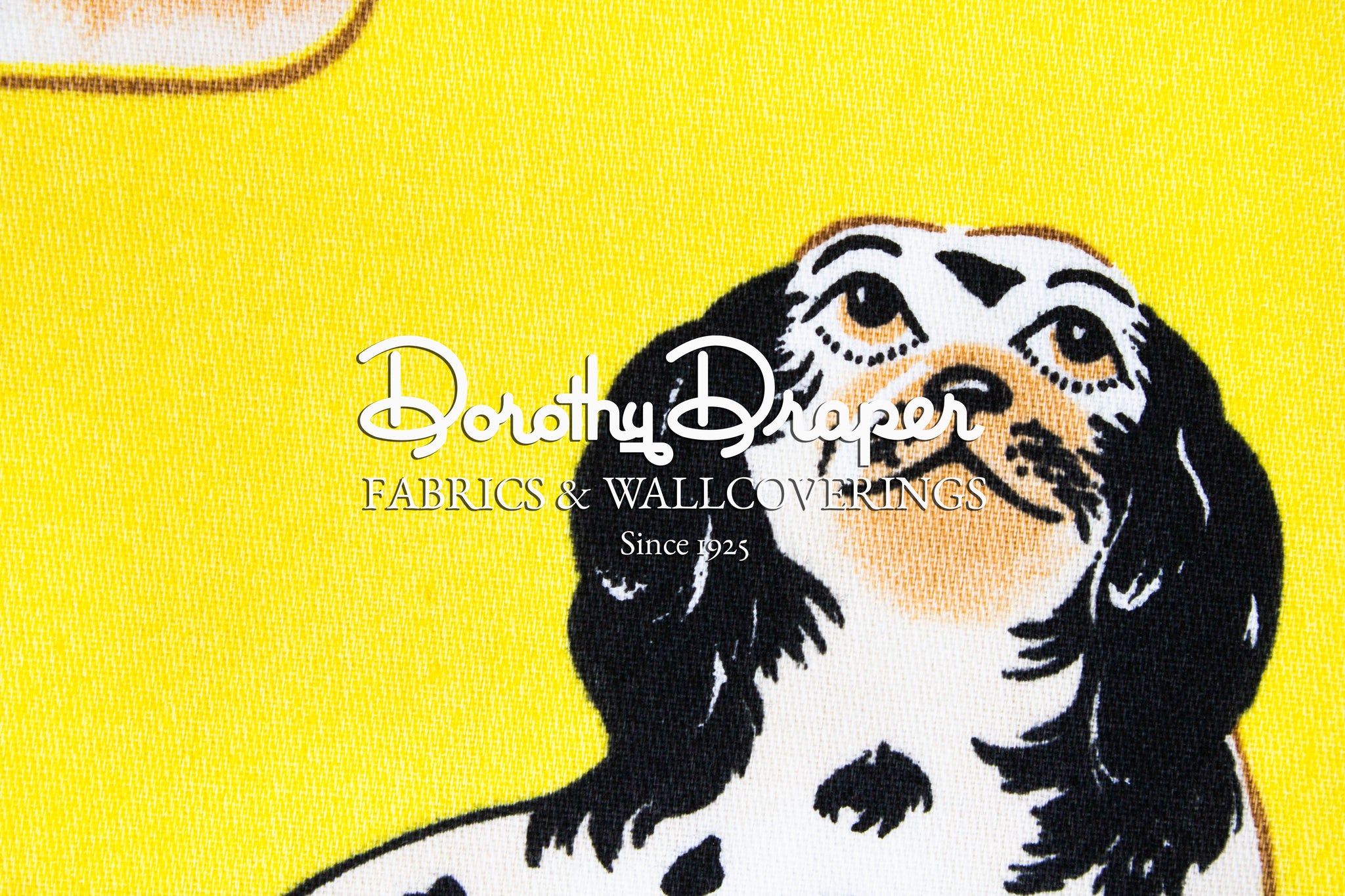 Francie & Grover Yellow Fabric – Dorothy Draper Home